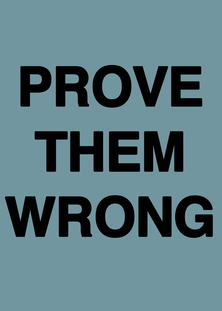 'Simple Quote' Poster, picture, metal print, paint by Faeyza Art | Displate