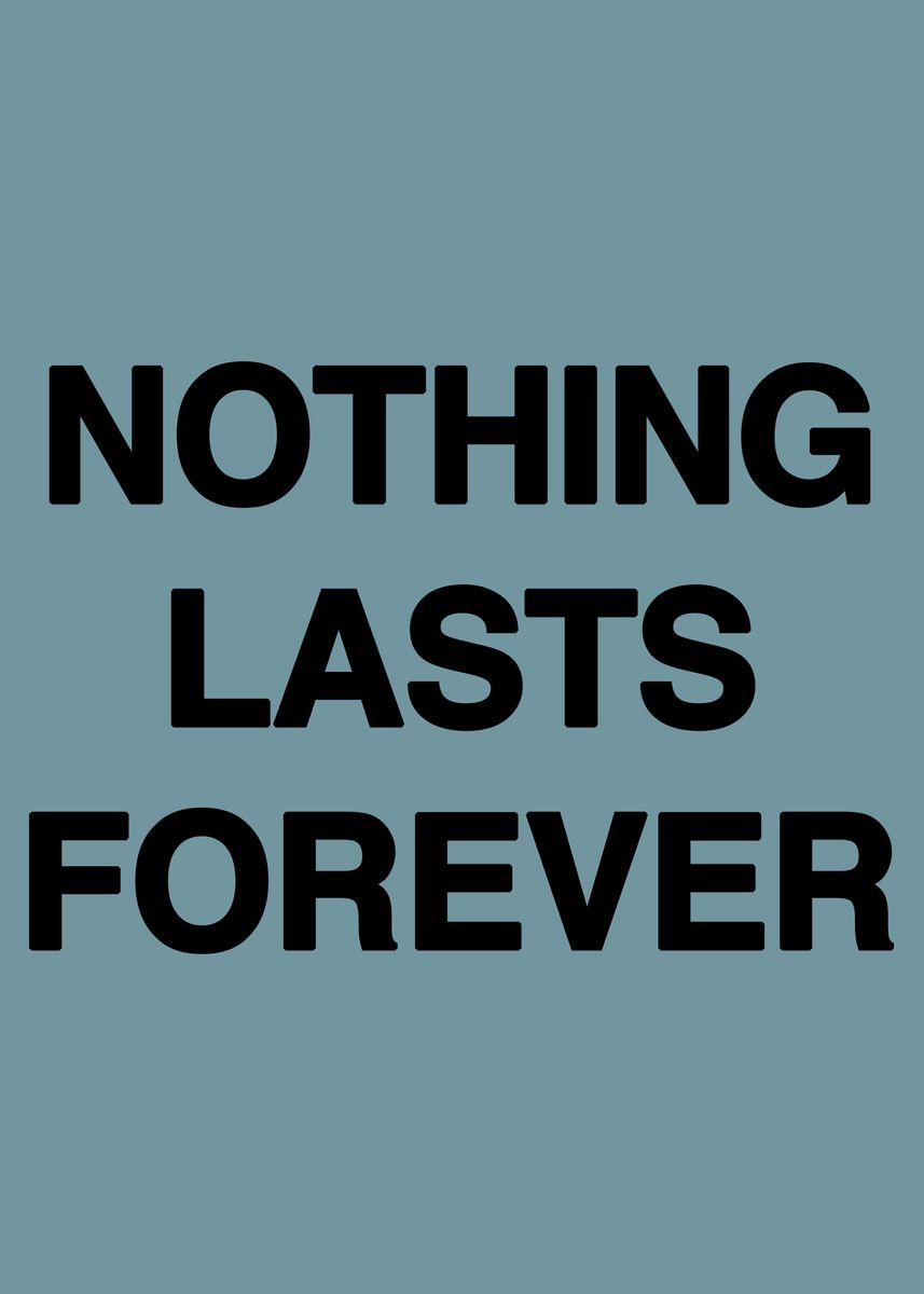 'Simple Quote' Poster, picture, metal print, paint by Rijis Art | Displate