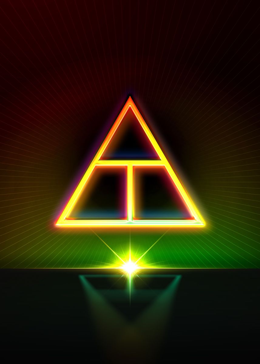 'Magic Glyph Circle Rune' Poster by Holy Rock Design | Displate
