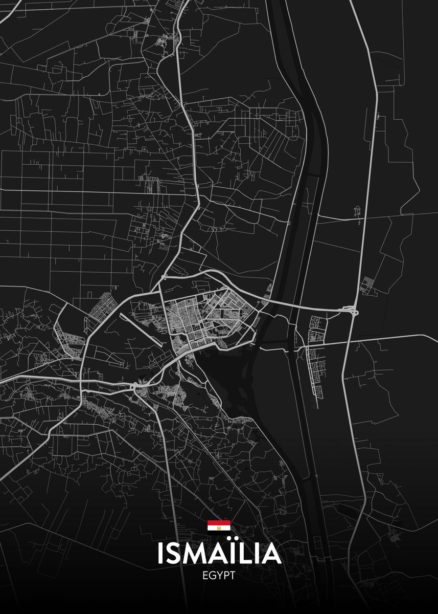 'Ismailia EG' Poster by IMR Designs | Displate