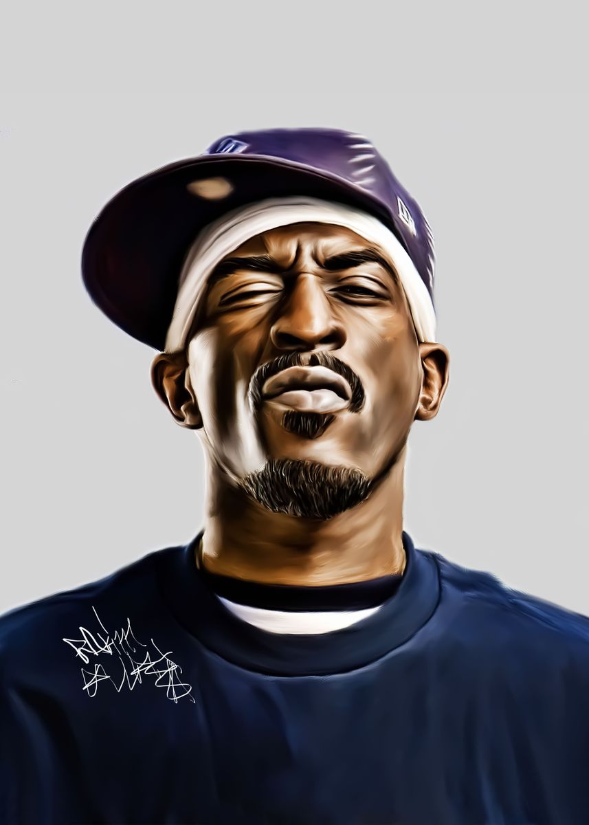 'Rakim' Poster by Dat Luong | Displate