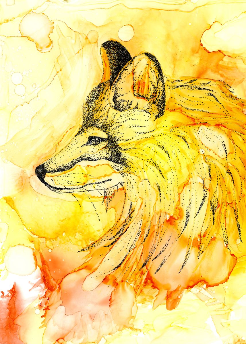 'Firefox' Poster by Olga Rogovets | Displate