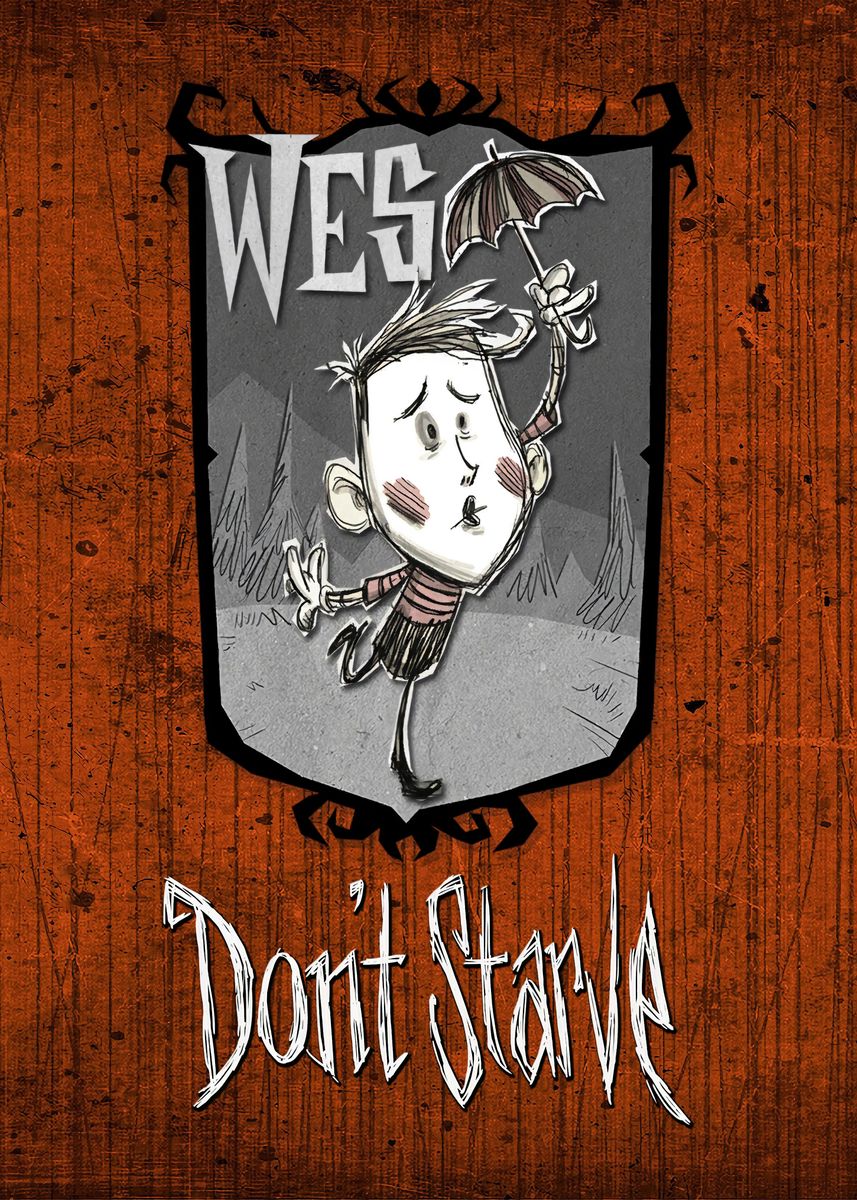 'WES' Poster, picture, metal print, paint by Dylan Esteves | Displate