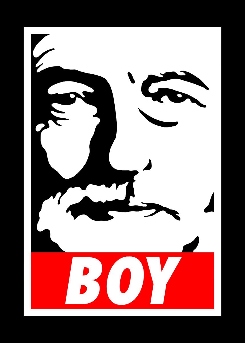 'Corbyn Boy' Poster, picture, metal print, paint by Yipptee | Displate