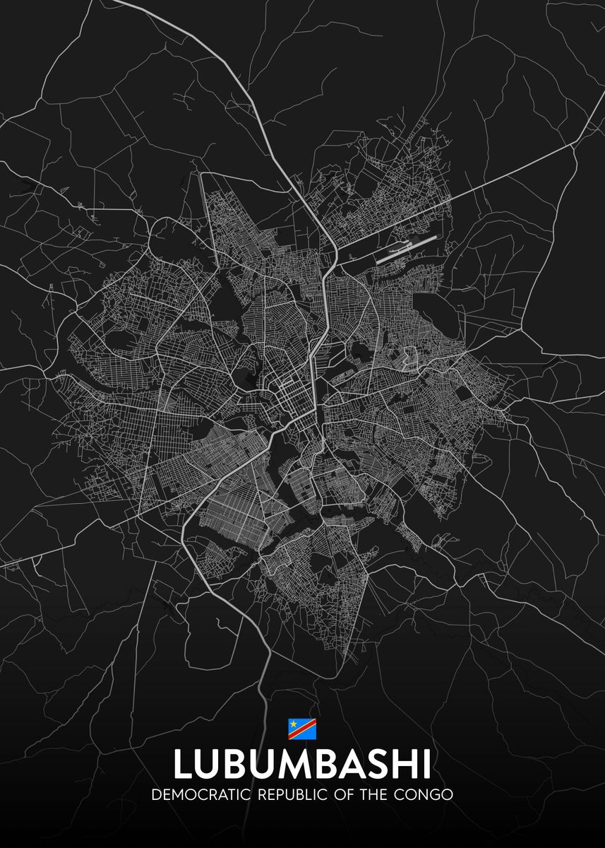 'Lubumbashi CD' Poster, picture, metal print, paint by IMR Designs ...