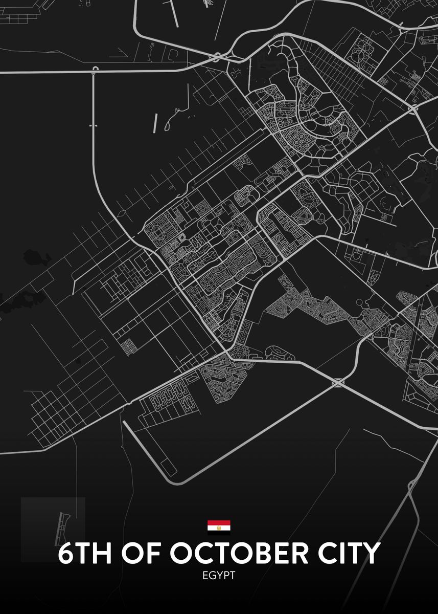 '6th of October City EG' Poster by IMR Designs | Displate