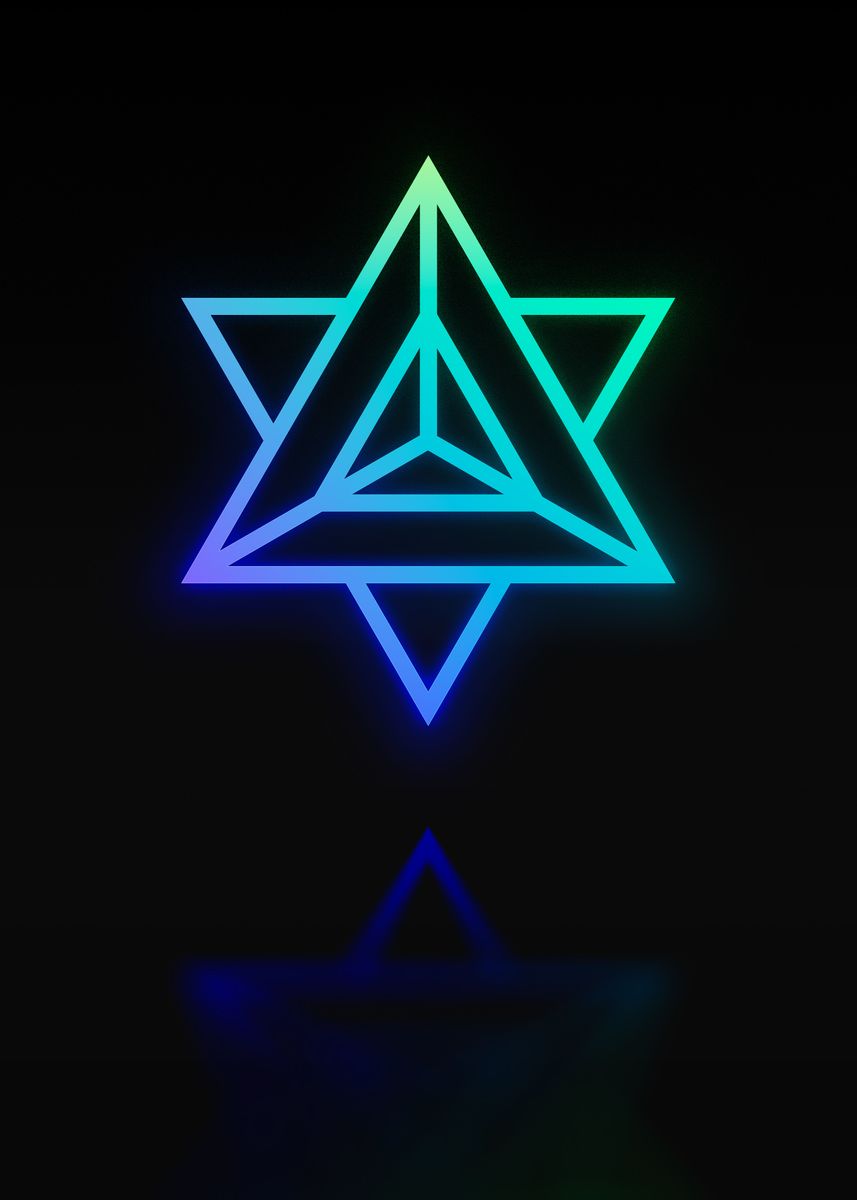 'Magic Glyph Circle Rune' Poster, picture, metal print, paint by Holy ...