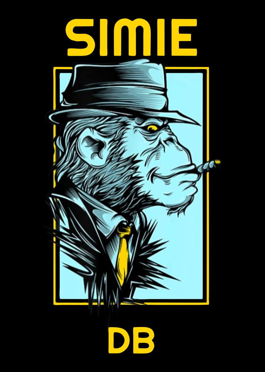 'simie db' Poster, picture, metal print, paint by rasyid arsalafardhlan ...