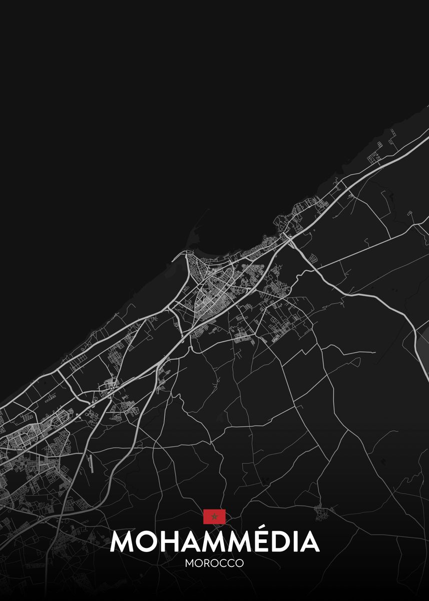 'Mohammedia MA' Poster by IMR Designs | Displate