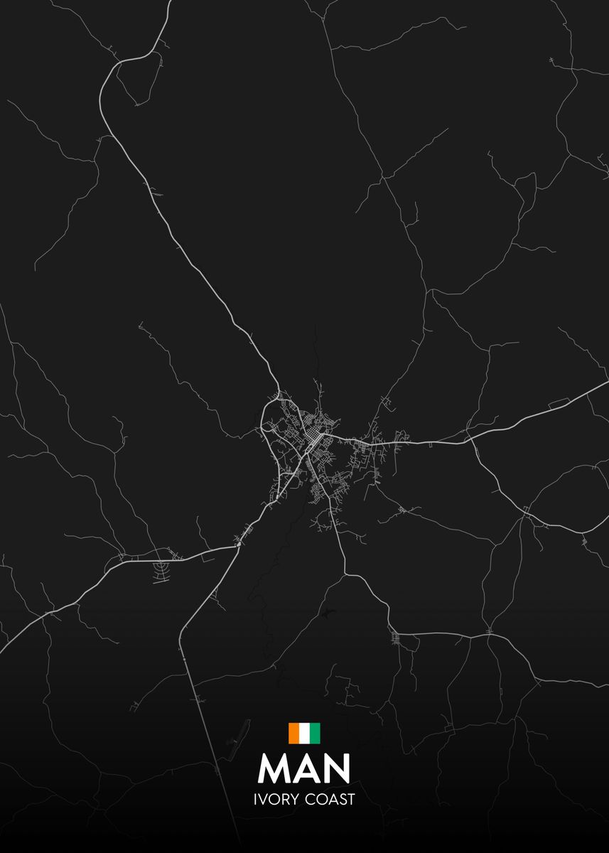 'Man CI' Poster, picture, metal print, paint by IMR Designs | Displate