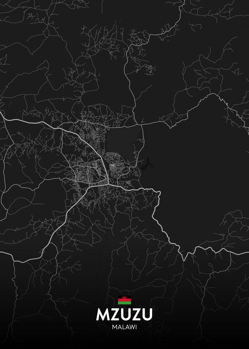 'Mzuzu MW' Poster by IMR Designs | Displate