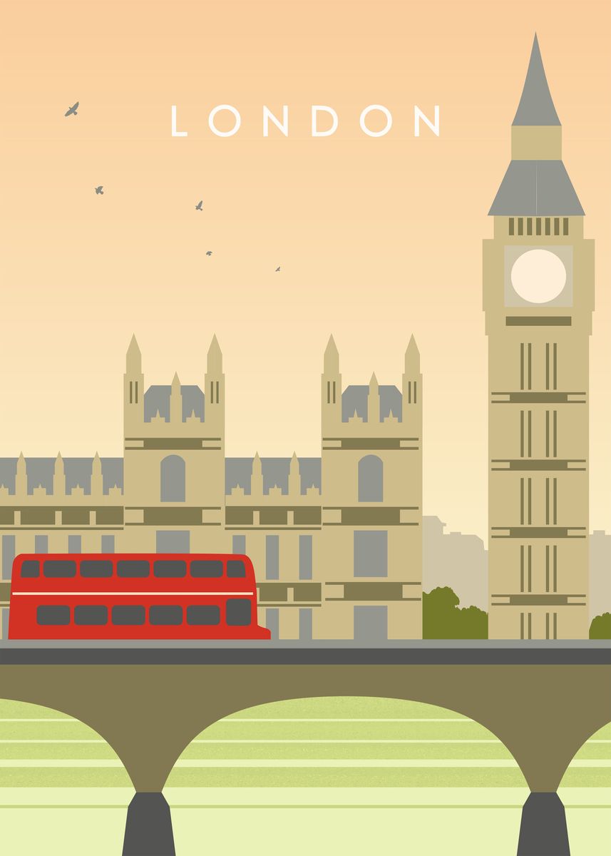 'London' Poster, picture, metal print, paint by Conceptual Photography ...