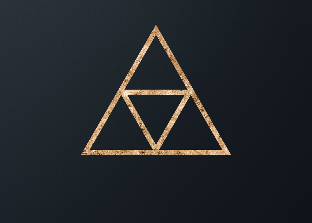 'Magic Glyph Circle Rune' Poster by Holy Rock Design | Displate