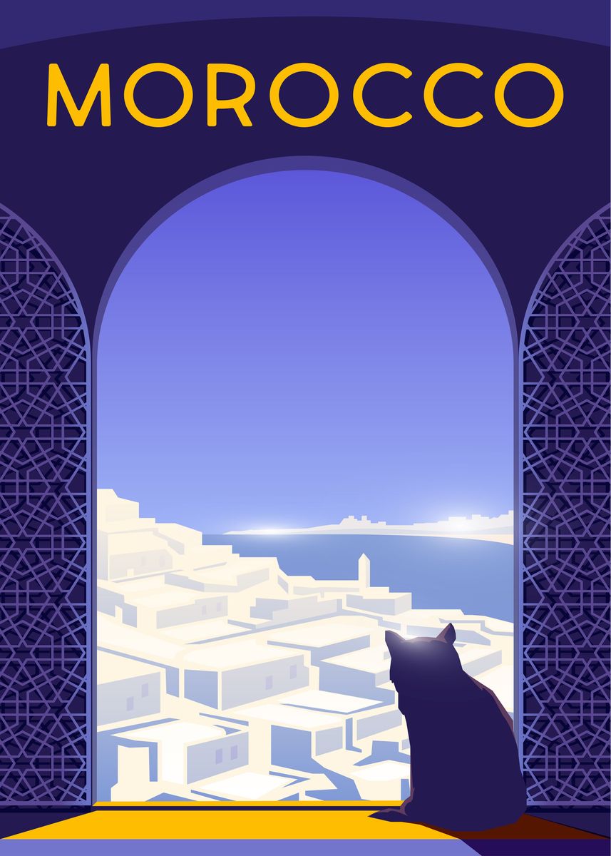 'Morocco' Poster, picture, metal print, paint by Conceptual Photography ...