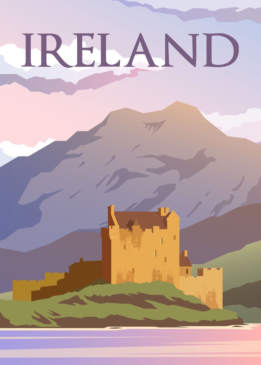 'Ireland' Poster, picture, metal print, paint by Conceptual Photography ...