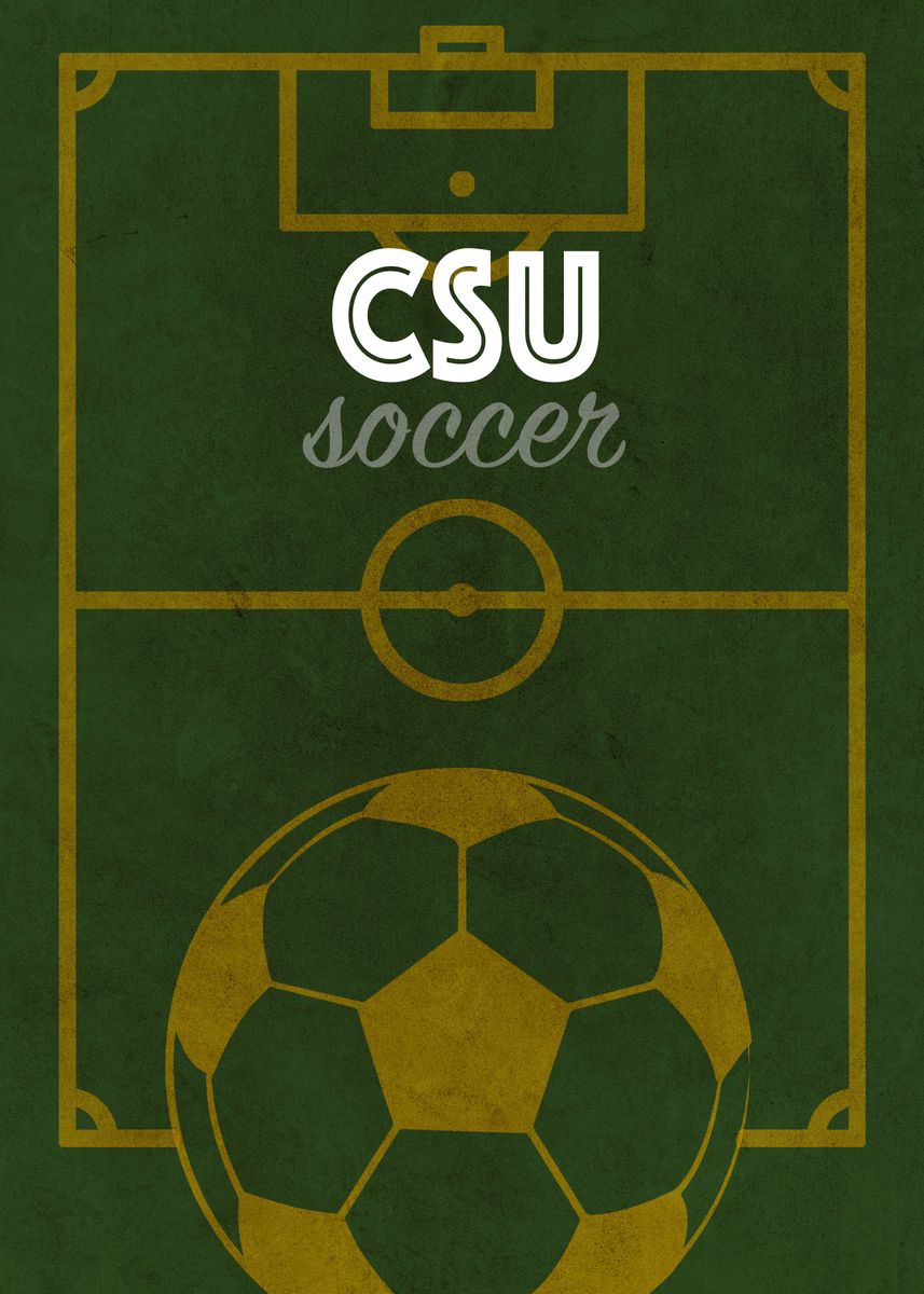 'Colorado State University' Poster, picture, metal print, paint by ...