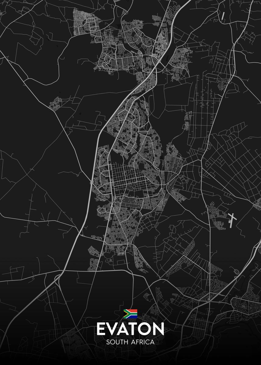 'Evaton ZA' Poster by IMR Designs | Displate