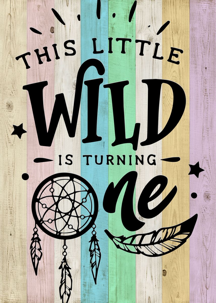 'Little Wild' Poster by Ron Studio | Displate