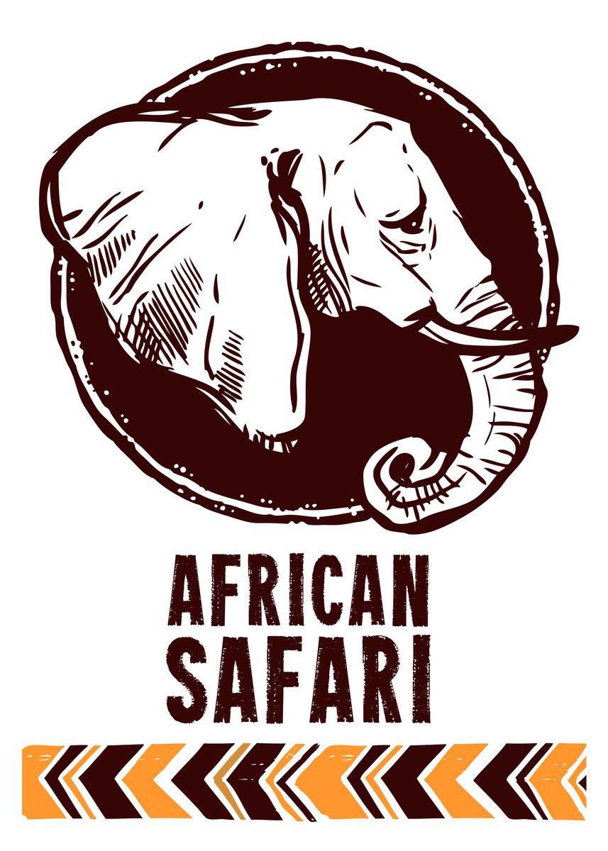 'African SAFARI' Poster, picture, metal print, paint by HildaWarren ...