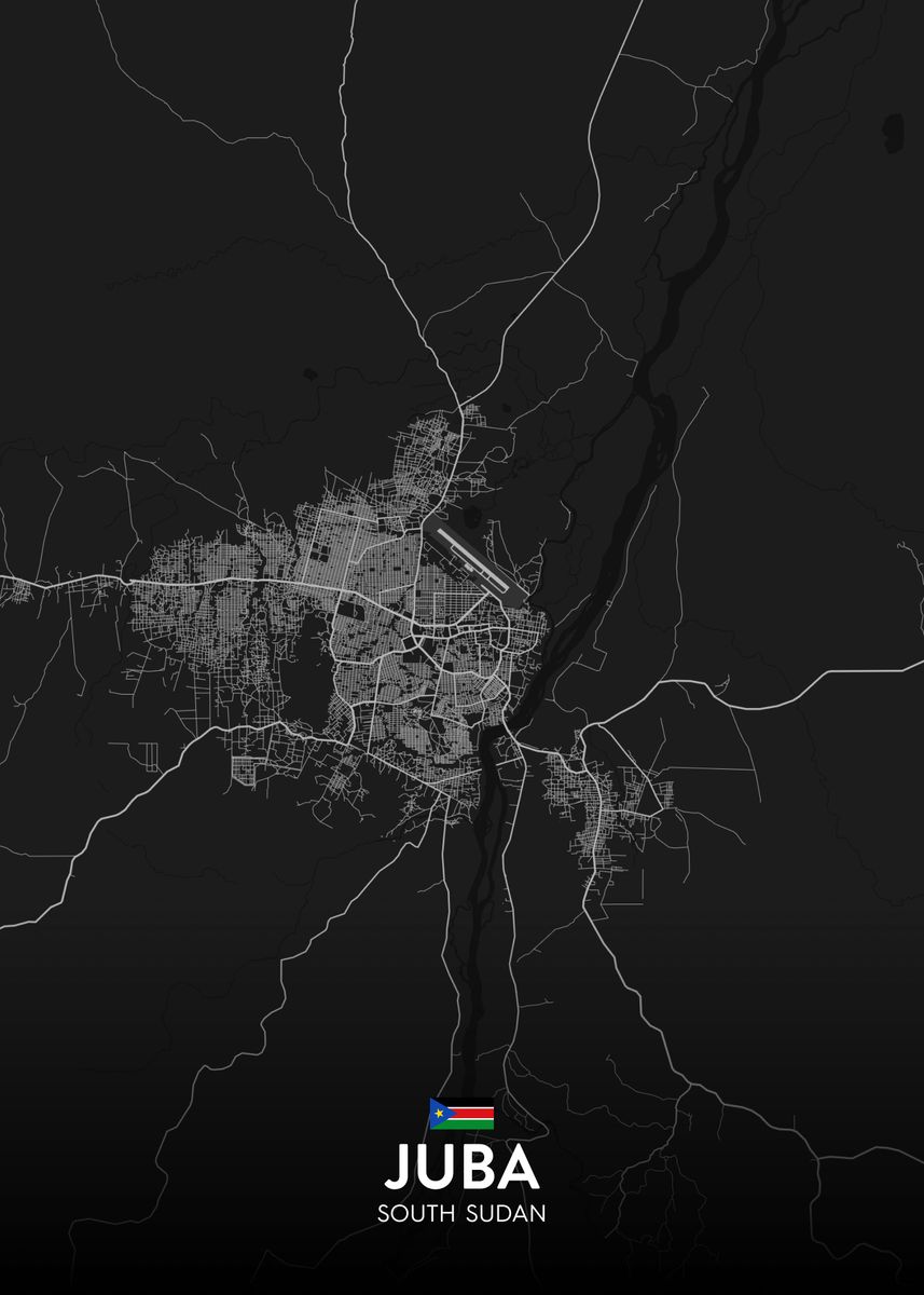 'Juba SS' Poster, picture, metal print, paint by IMR Designs | Displate