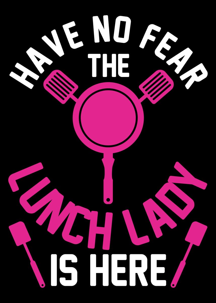 'Lunch Lady' Poster, picture, metal print, paint by CrazySquirrel ...