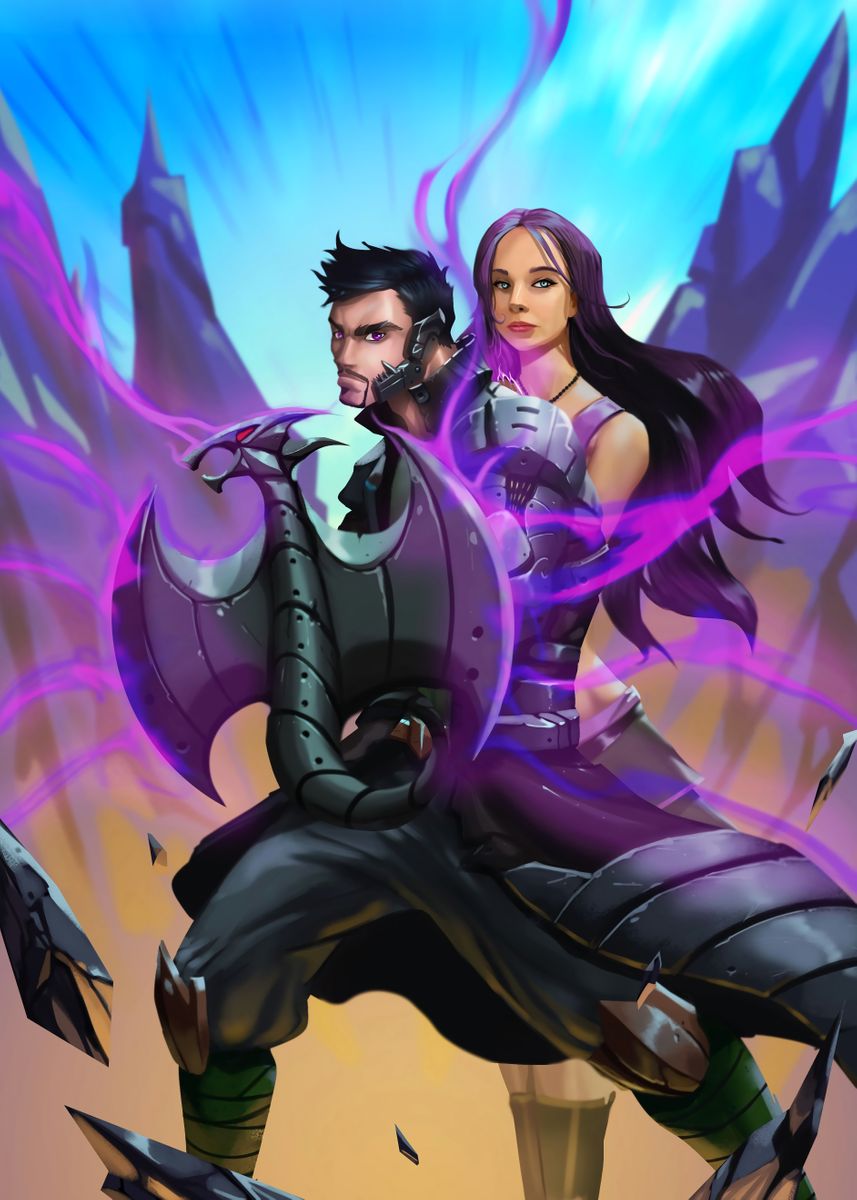 'Agent Coyle Synergy' Poster, picture, metal print, paint by Elphie ...