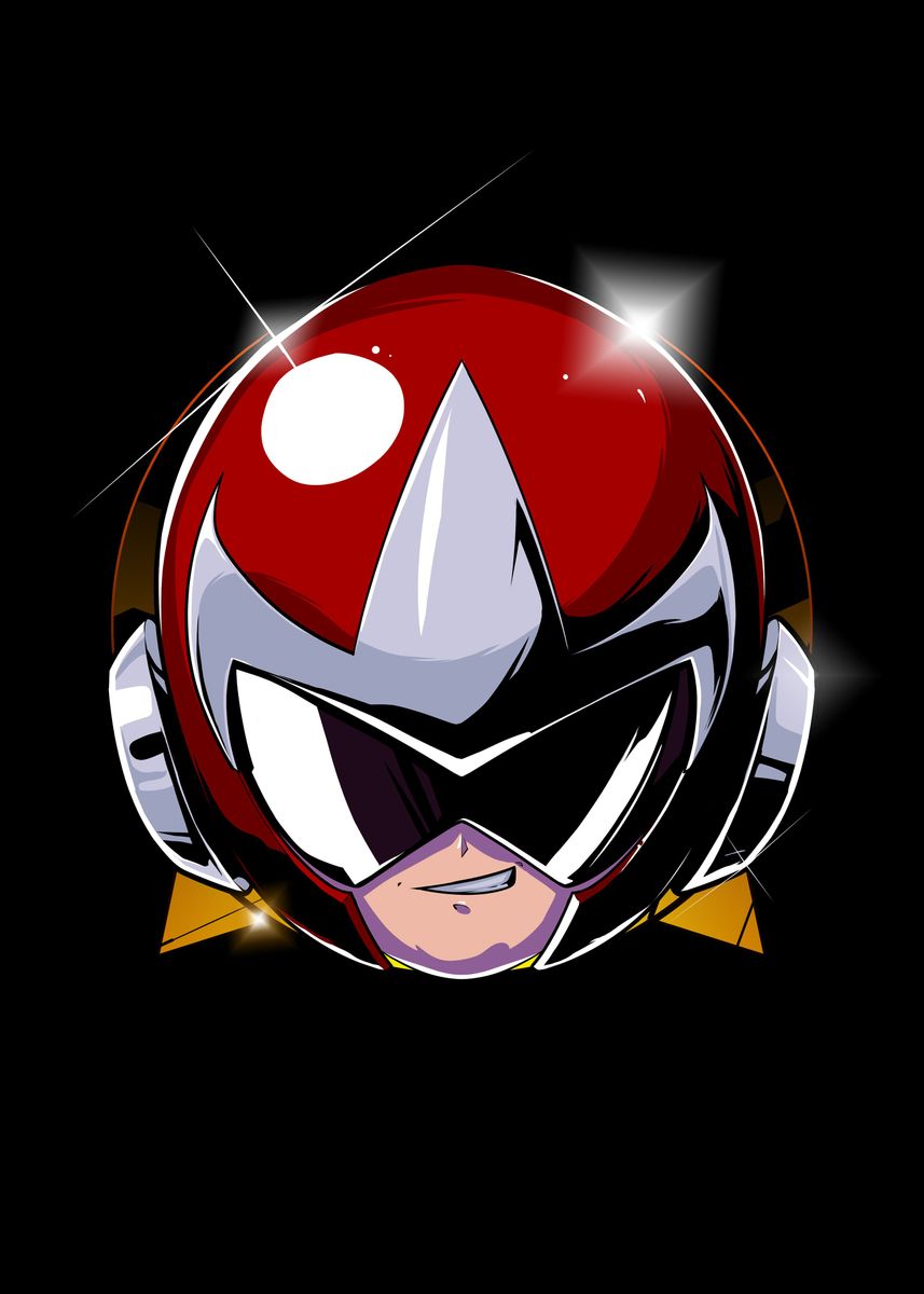 'Proto Head' Poster, picture, metal print, paint by Felipe Batista ...