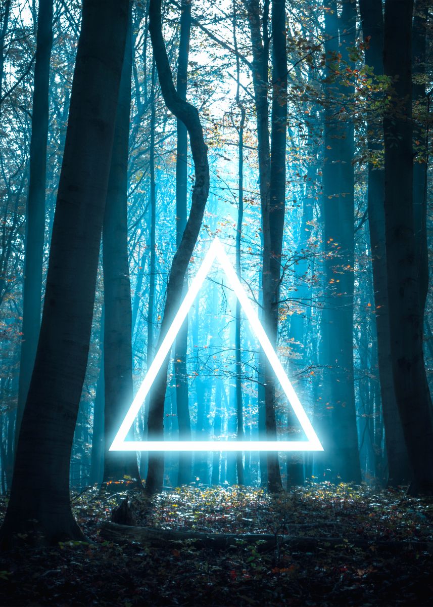 'Anomaly' Poster, picture, metal print, paint by Arijit Works | Displate