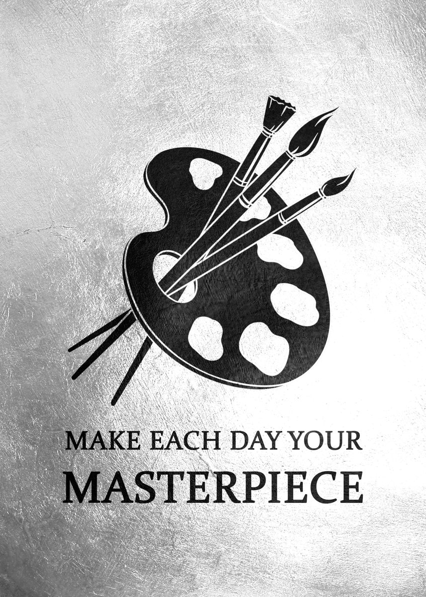 'Masterpiece' Poster, picture, metal print, paint by ABConcepts | Displate