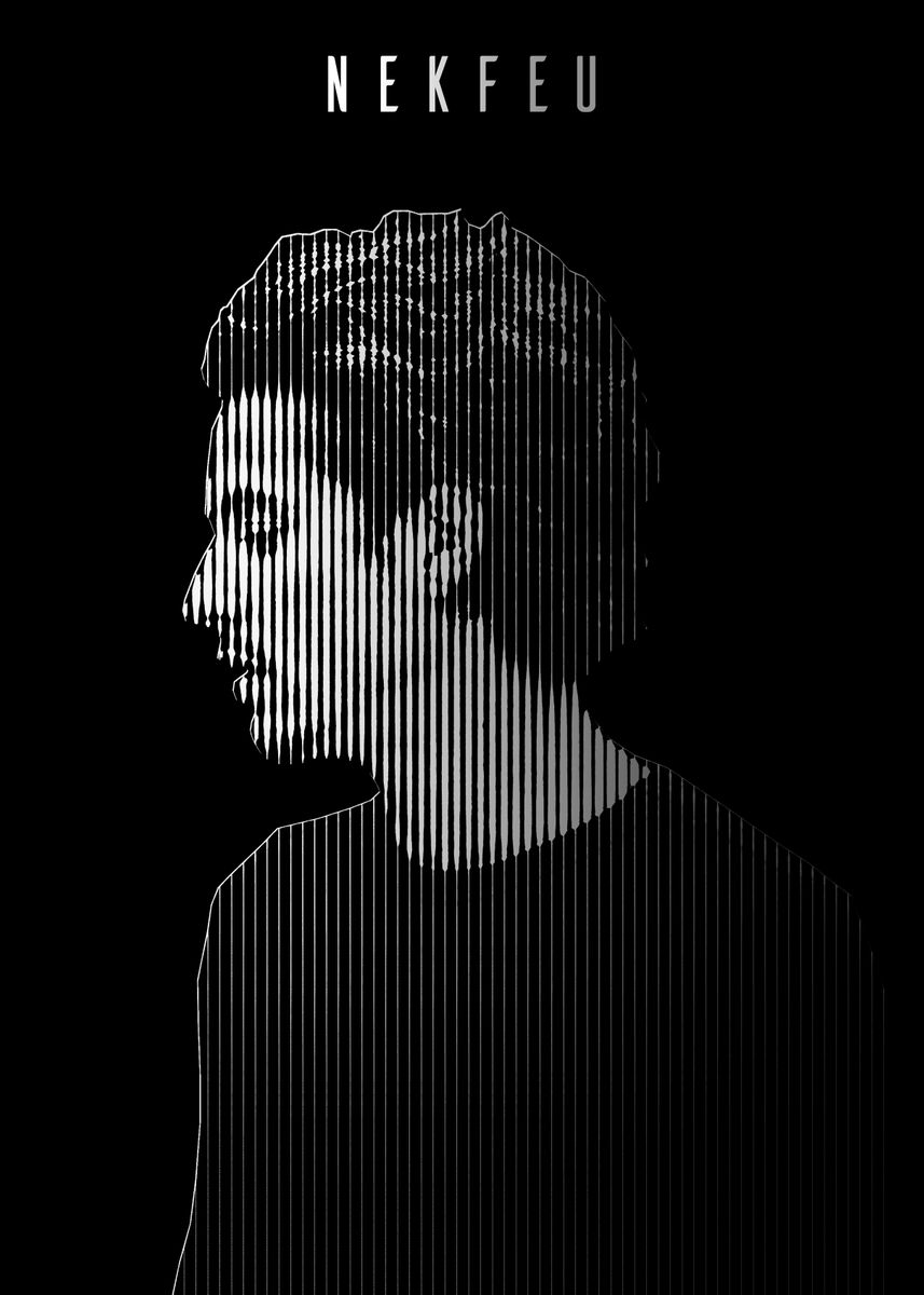 'NEKFEU' Poster by Daisuke Miftah | Displate