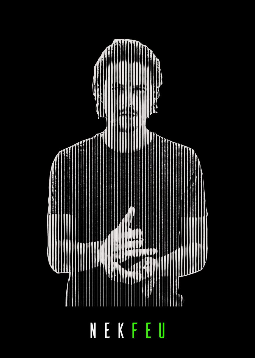 'NEKFEU' Poster, picture, metal print, paint by Daisuke Miftah | Displate