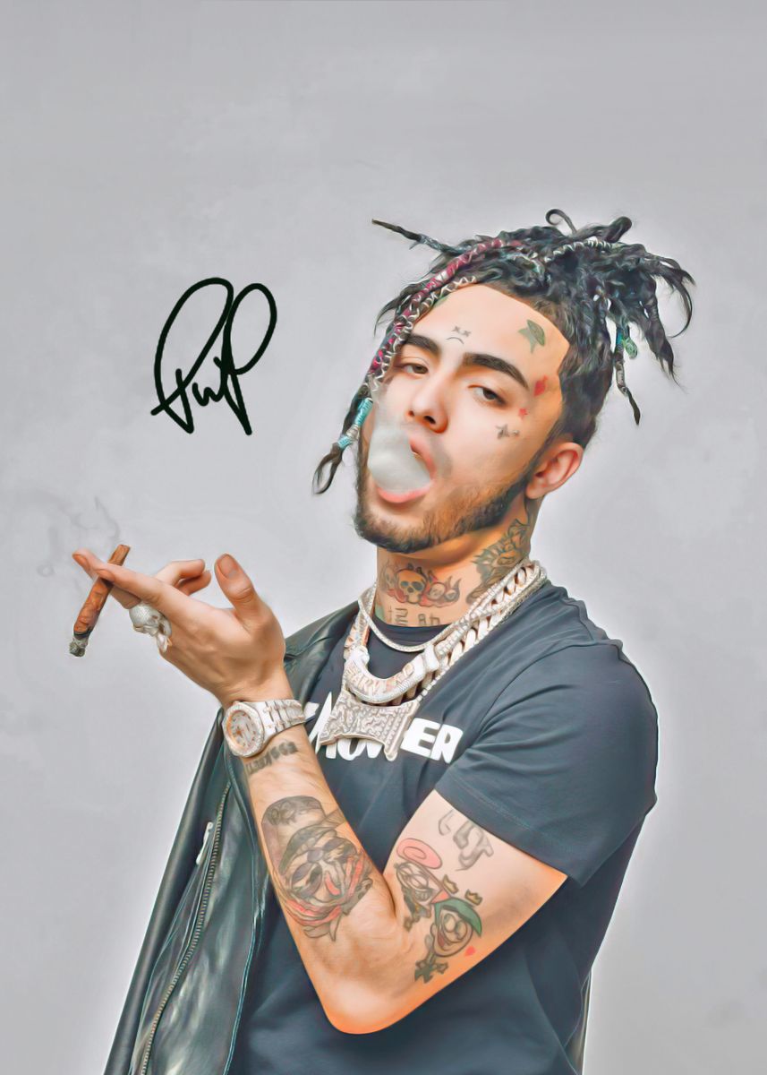 'Lil Pump' Poster by Dat Luong | Displate