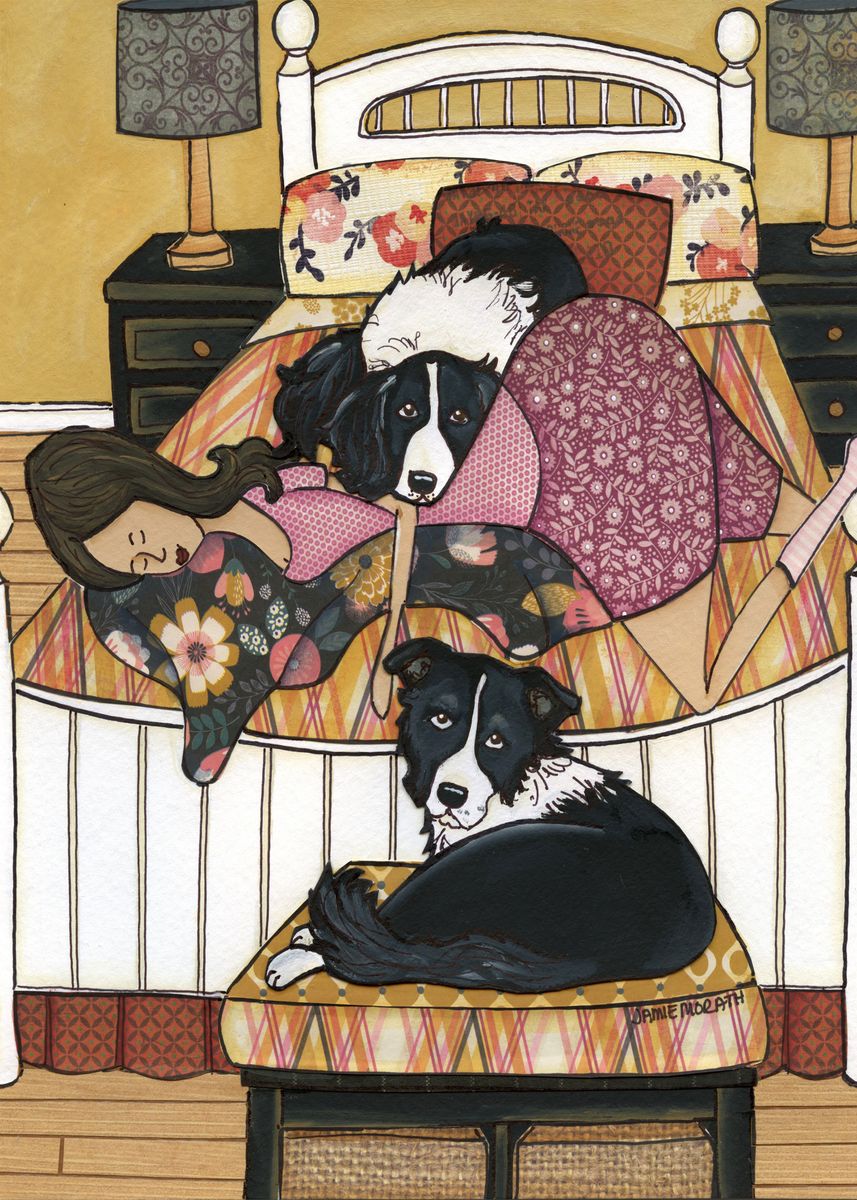 'Sleeping Border' Poster by Jamie Morath | Displate