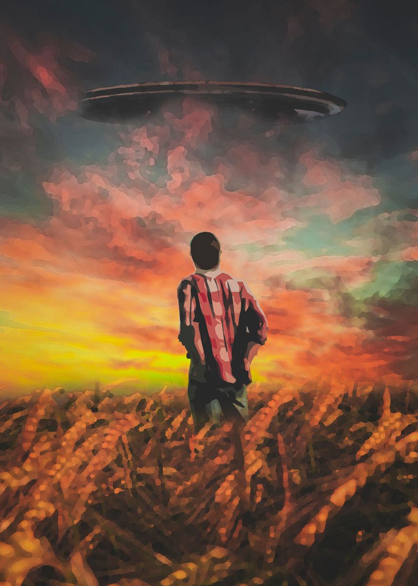 'Invasion' Poster, picture, metal print, paint by AndrejZT | Displate