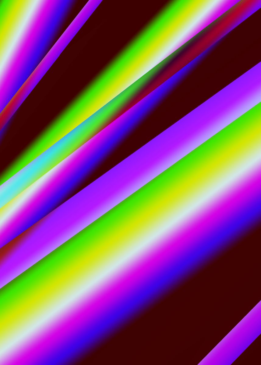 'BLUE GREEN BLACK ABSTRACT' Poster by artistica | Displate