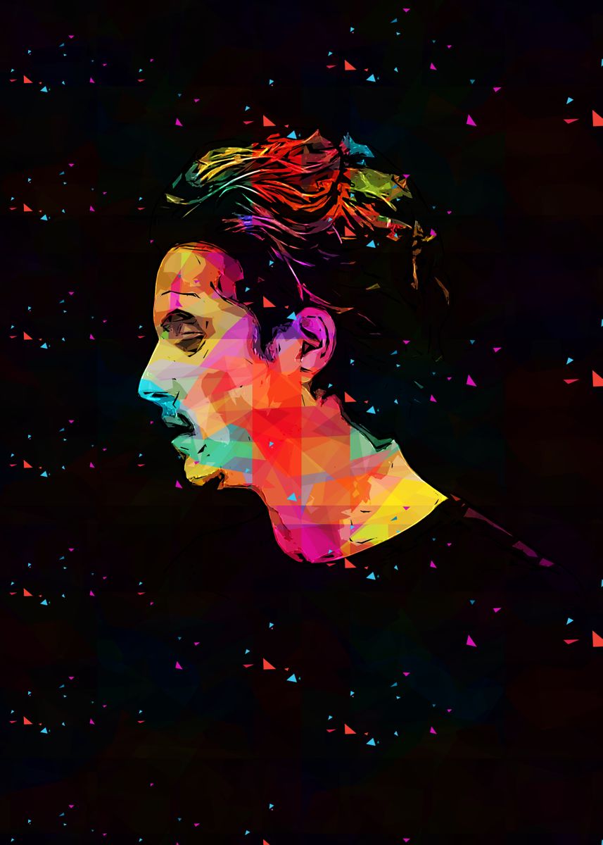 'NEKFEU' Poster, picture, metal print, paint by Daisuke Miftah | Displate