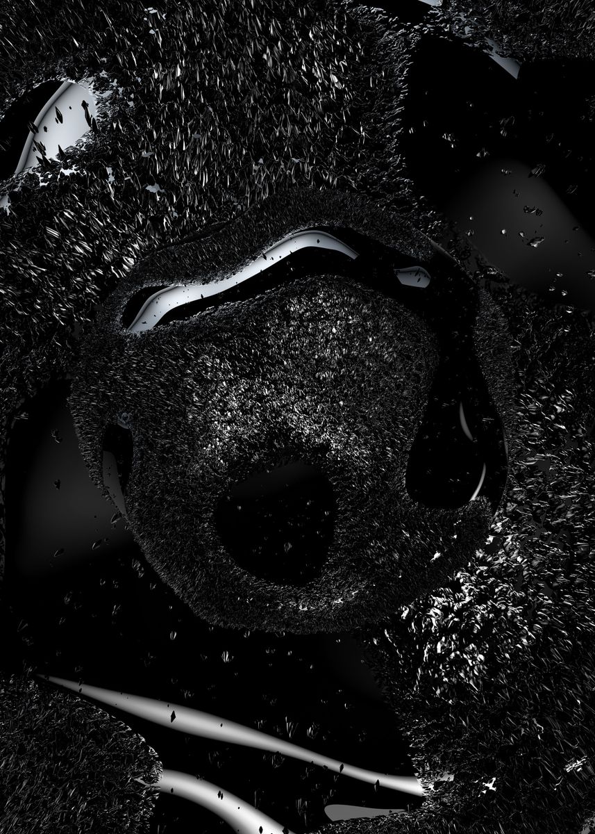 'Dark Matter Sponge' Poster by Enchanted Studios | Displate