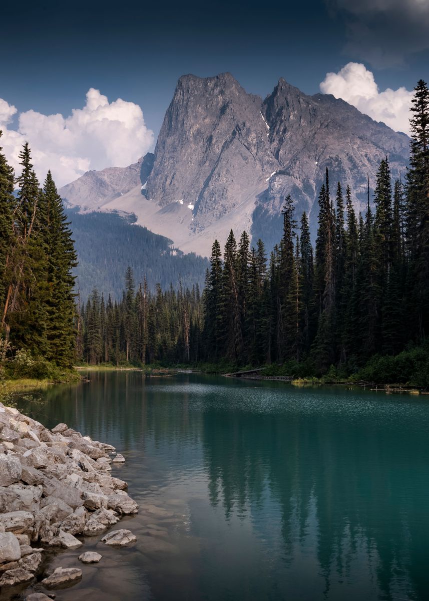 'Emerald Waters' Poster by Csaba Nagy | Displate