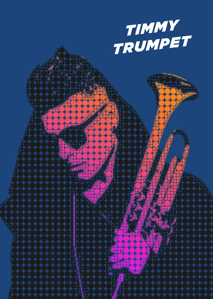 'timmy trumpet' Poster, picture, metal print, paint by Bestselling ...