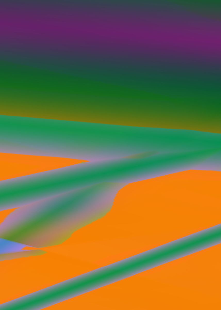 'red orange green texture a' Poster by artistica | Displate