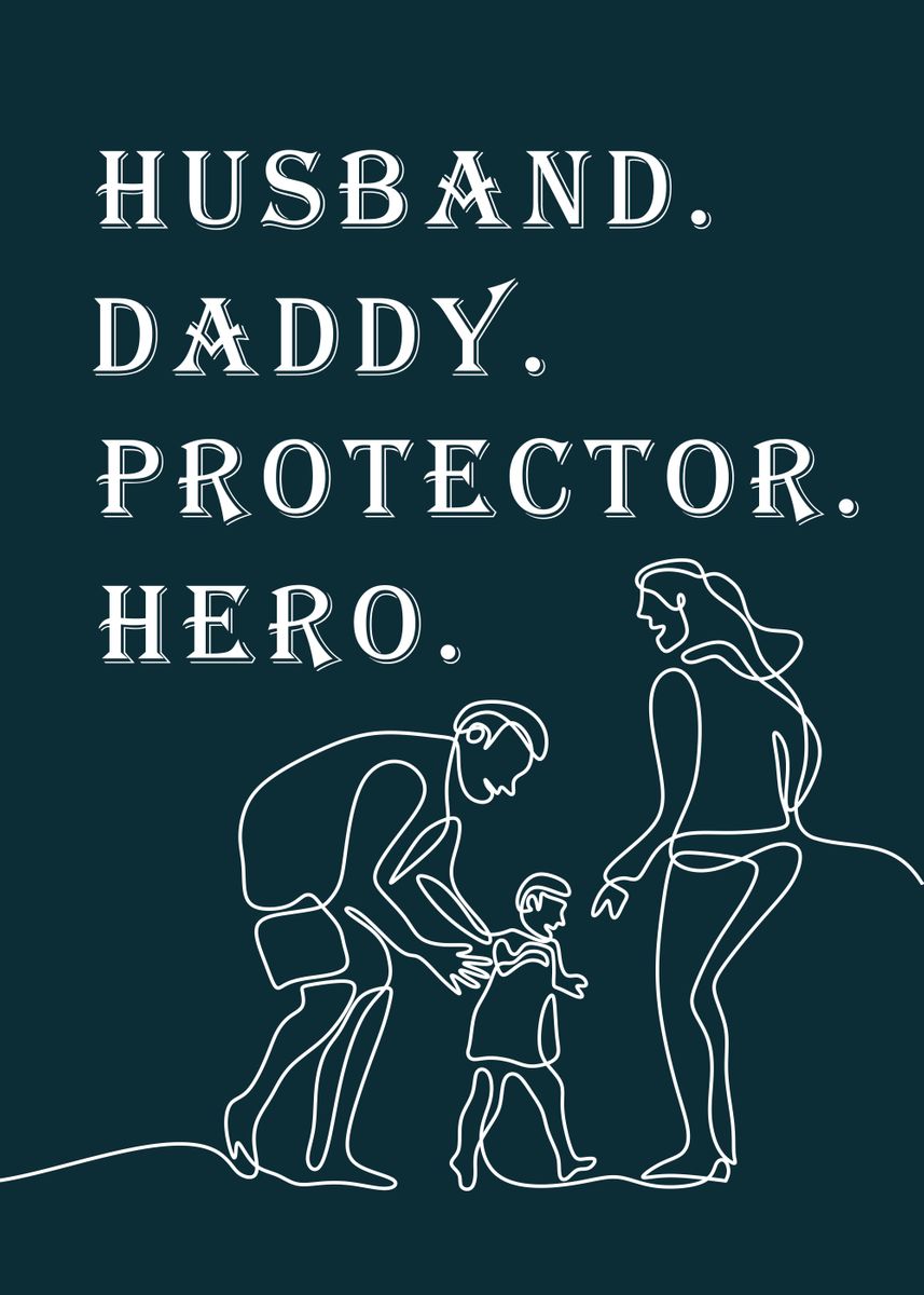 'Daddy lover' Poster by Patsy Montoya | Displate