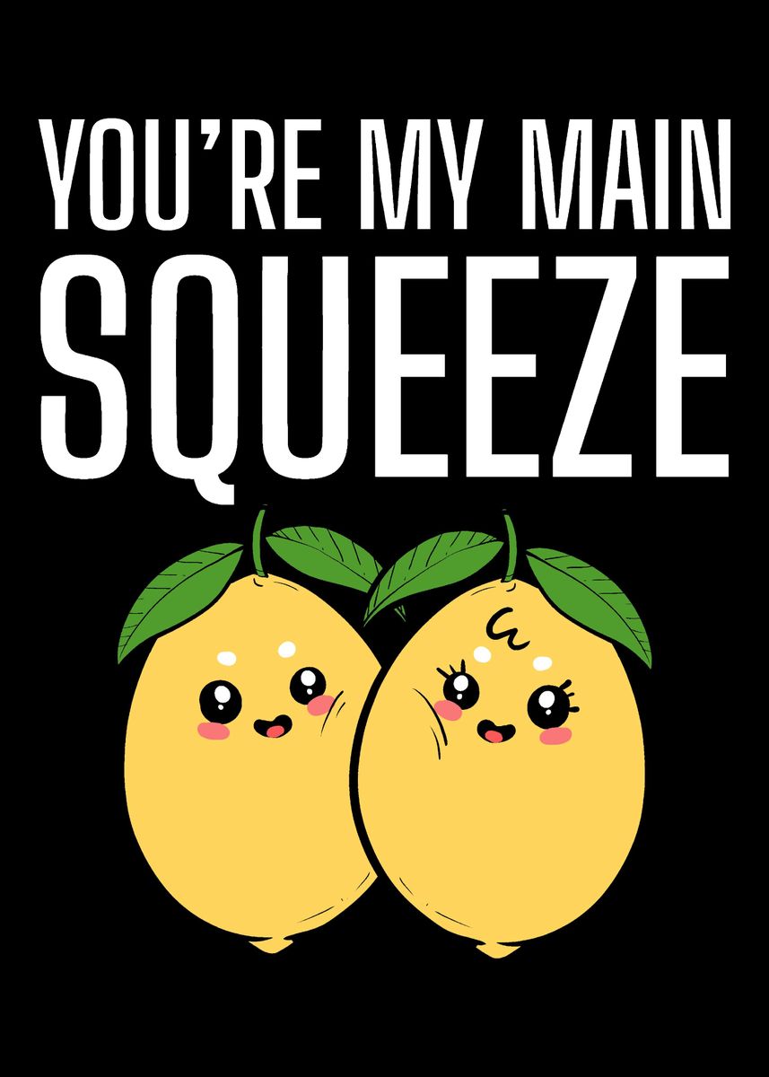 'My Main Squeeze Boyfriend ' Poster, picture, metal print, paint by ...