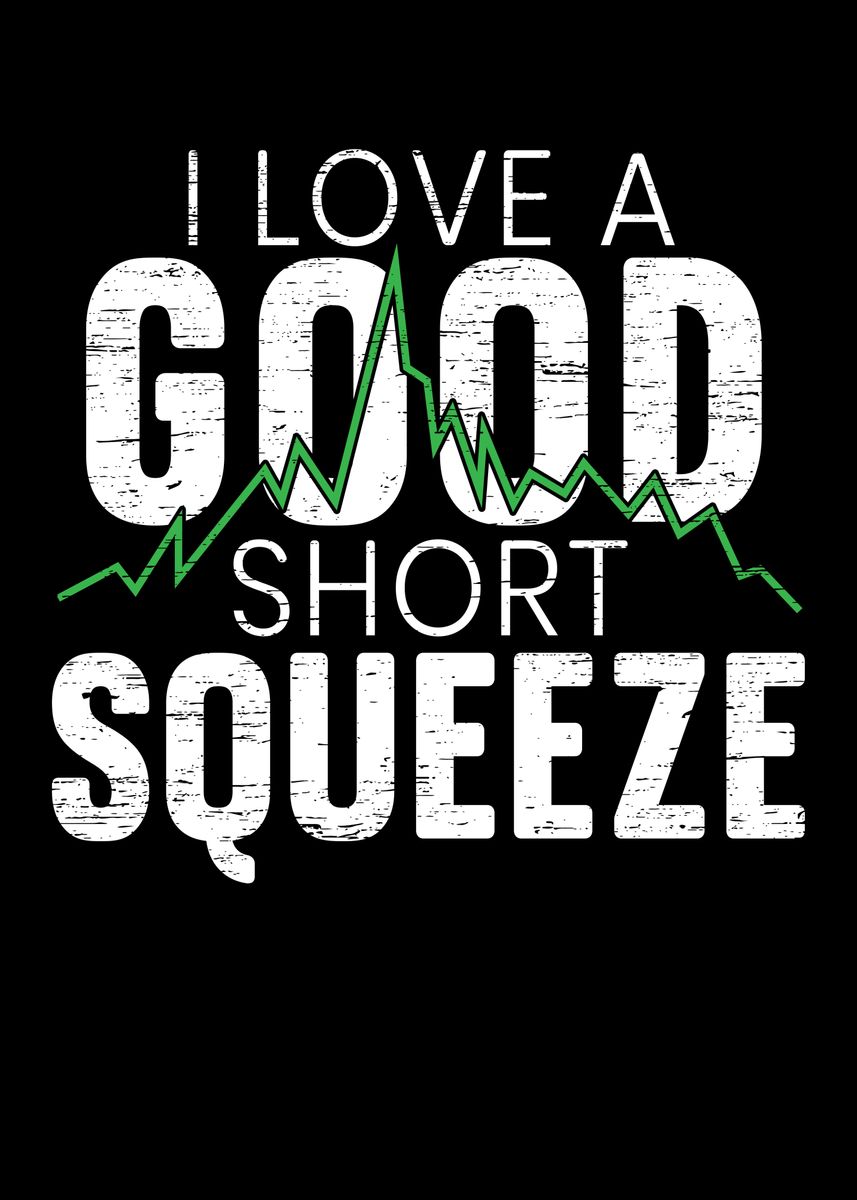 'A Good Short Squeeze' Poster by NAO | Displate