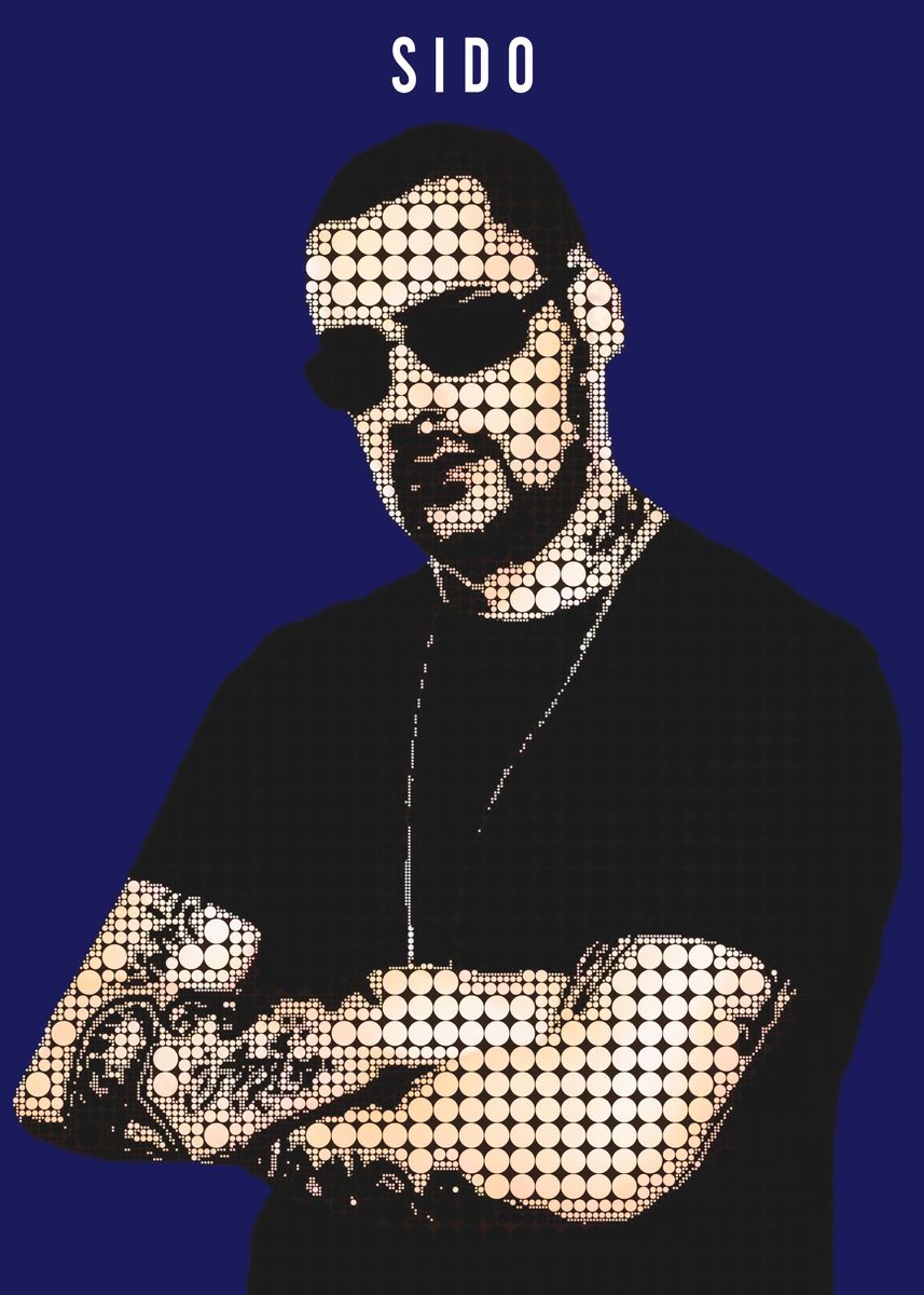 'Sido' Poster, picture, metal print, paint by Bestselling cool posters ...