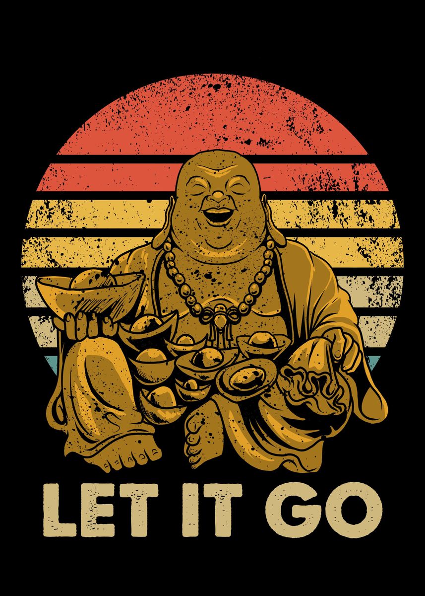 'Buddha Buddhism Buddhist' Poster, picture, metal print, paint by ...