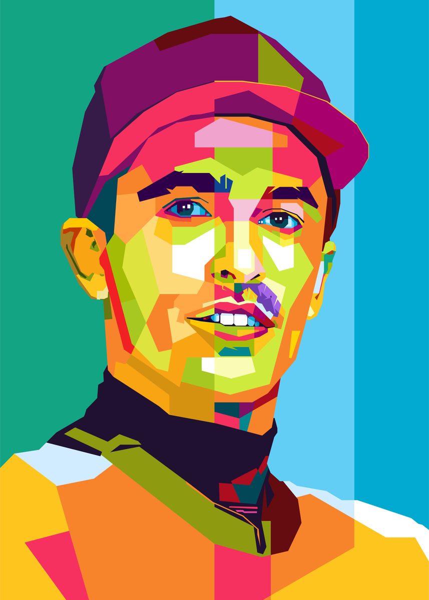 'Marc Marquez' Poster by Komandan 31 | Displate