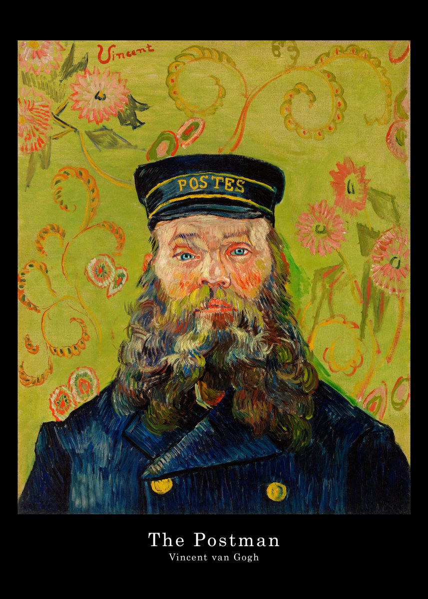 'THE POSTMAN Van Gogh' Poster by Atomic Chinook | Displate