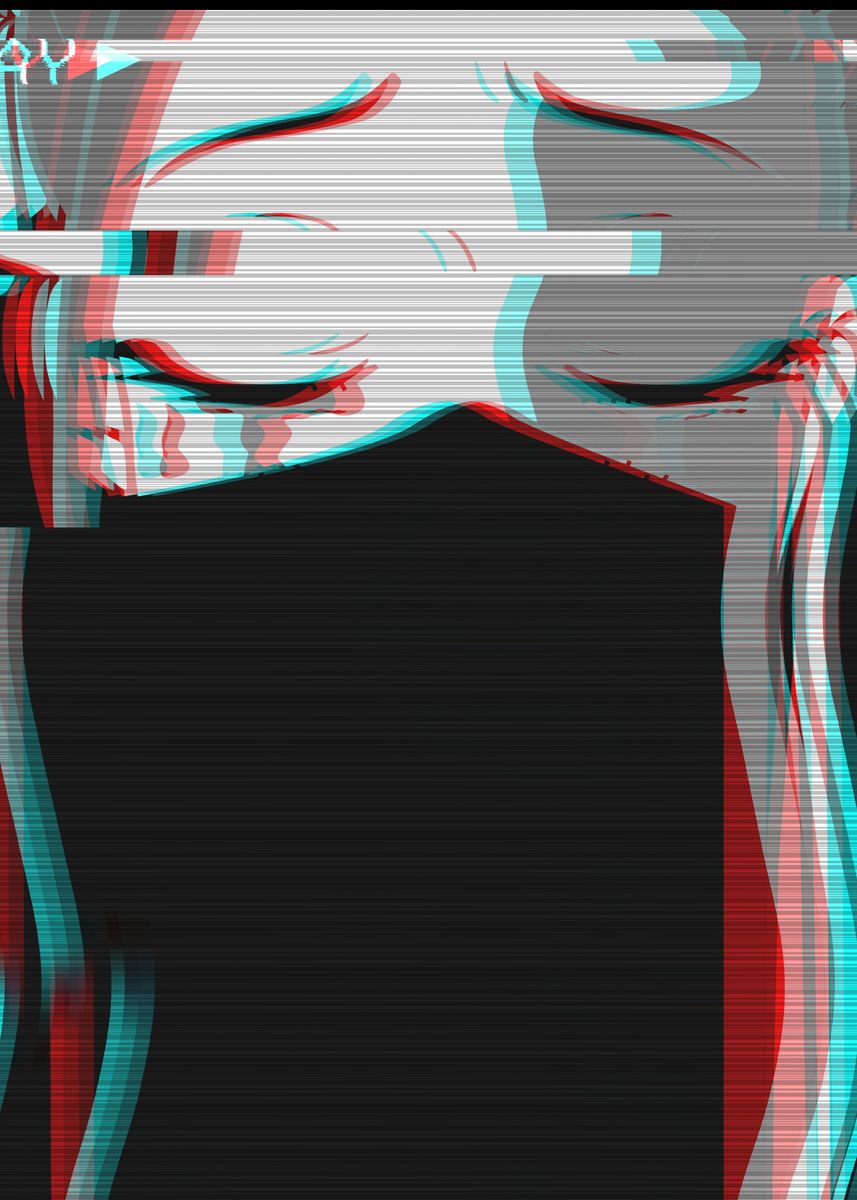 'Aesthetic Vaporwave Anime' Poster by AestheticAlex | Displate