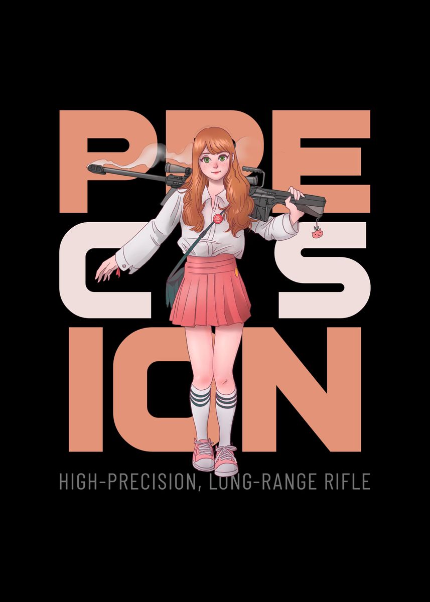 'Precision' Poster, picture, metal print, paint by thetshirtshop2020 ...