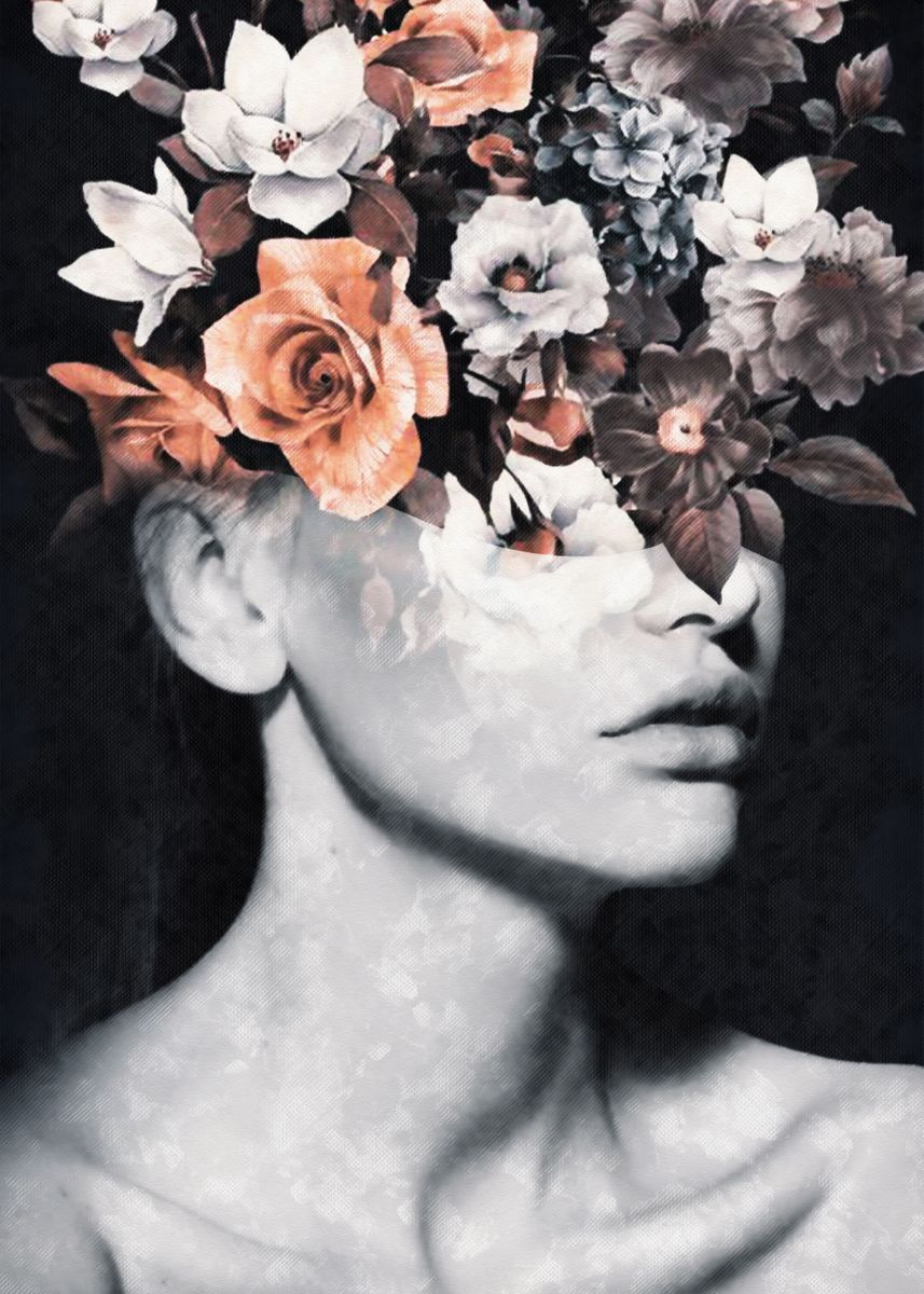 'Internal bloom' Poster, picture, metal print, paint by Underdott ...